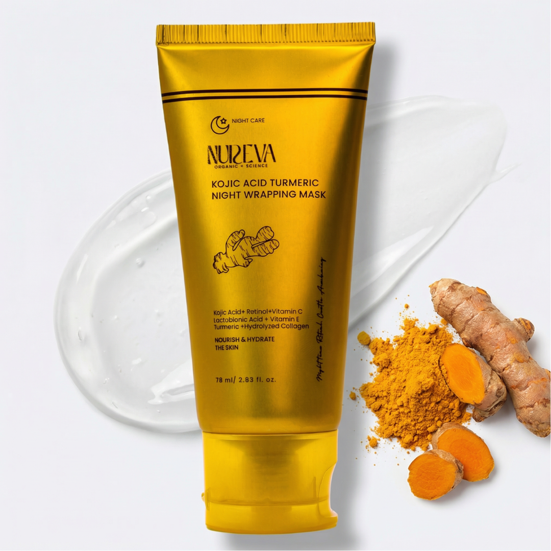 Kojic Acid Turmeric Night Wrapping Mask 75ml – Nureva